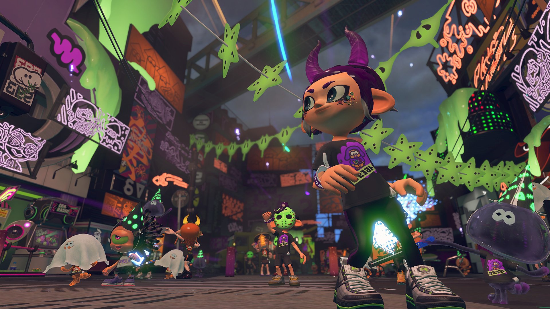 Nintendo just announced Splatoween for Splatoon 2 beginning October 19 ...