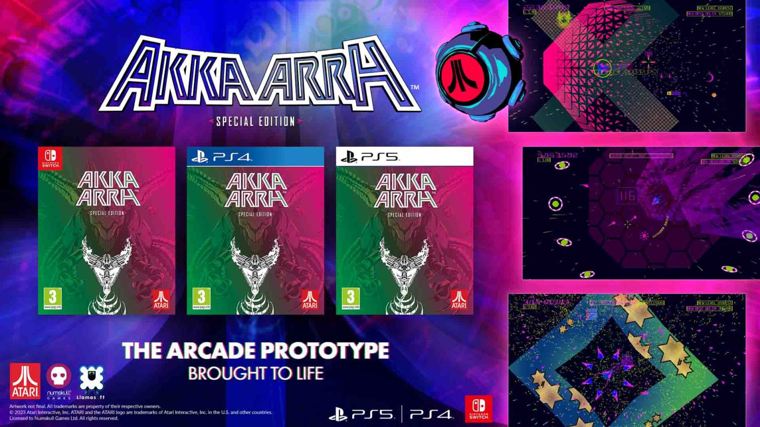 Numskull Games and Atari team up for Akka Arrh physical edition ...