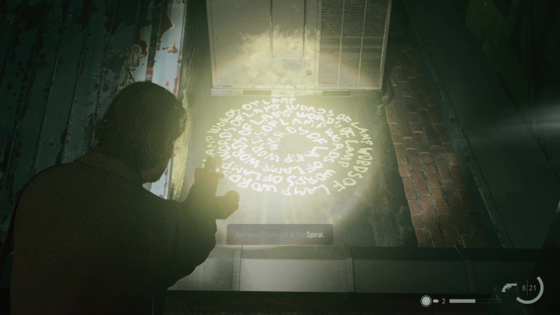 Alan Wake 2 words of power locations | How to upgrade Alan | GodisaGeek.com