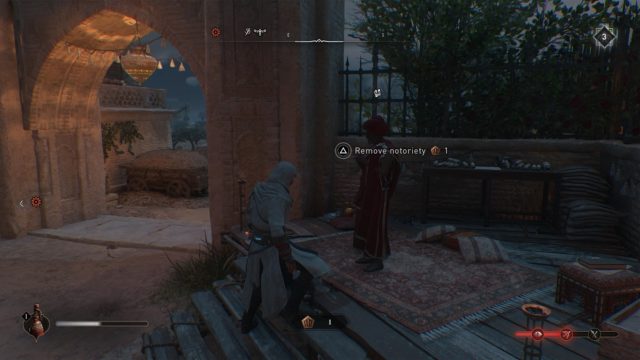 Assassin's Creed Mirage | How to remove notoriety | GodisaGeek.com