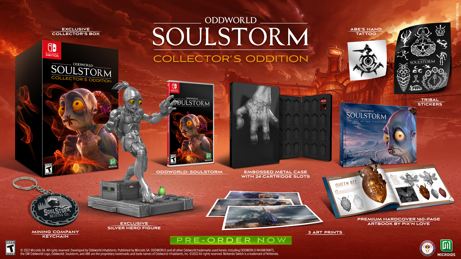 Oddworld: Soulstorm is coming to Switch | GodisaGeek.com