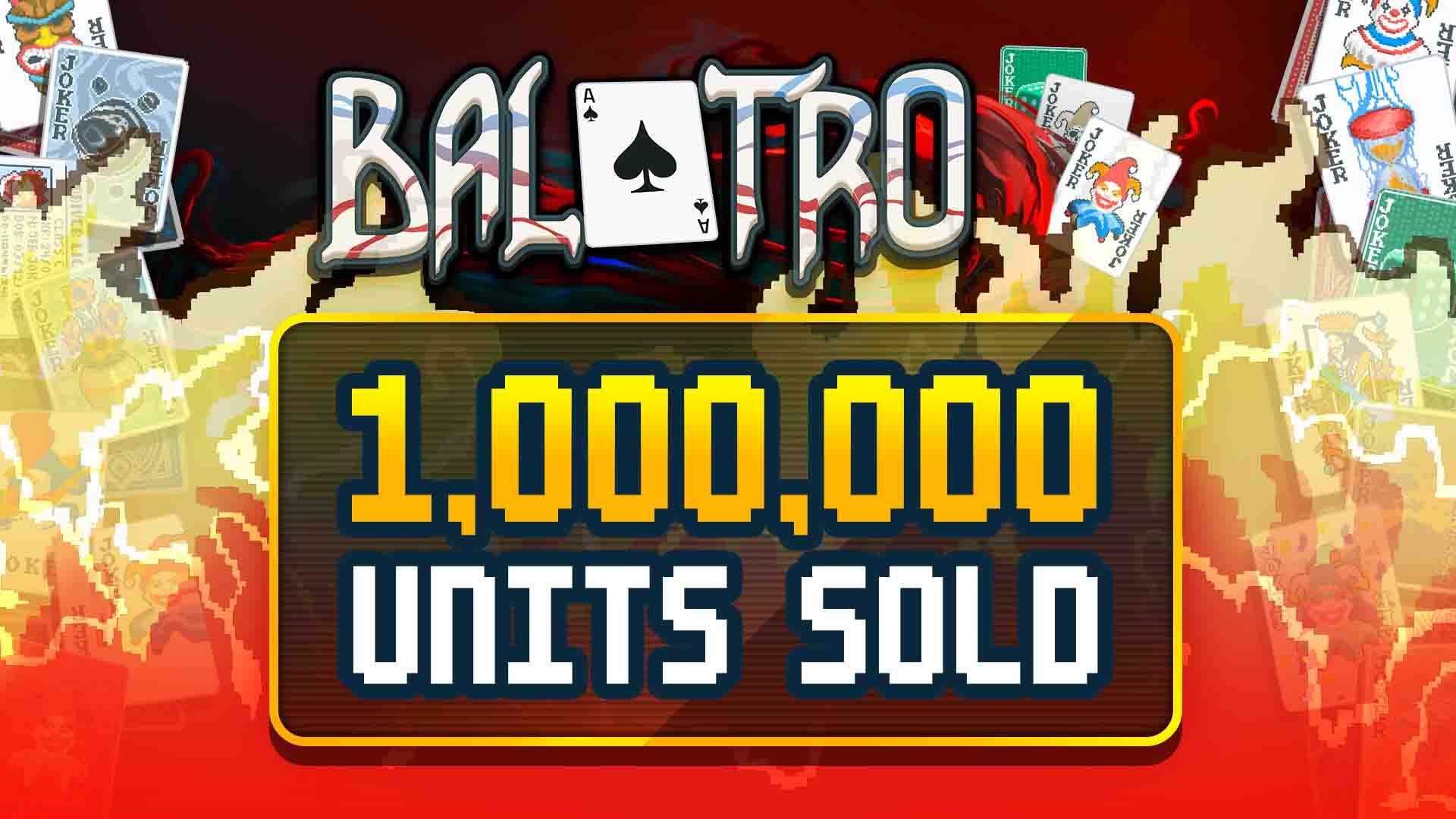 Balatro has sold a million copies, mobile version is happening | GodisaGeek.com