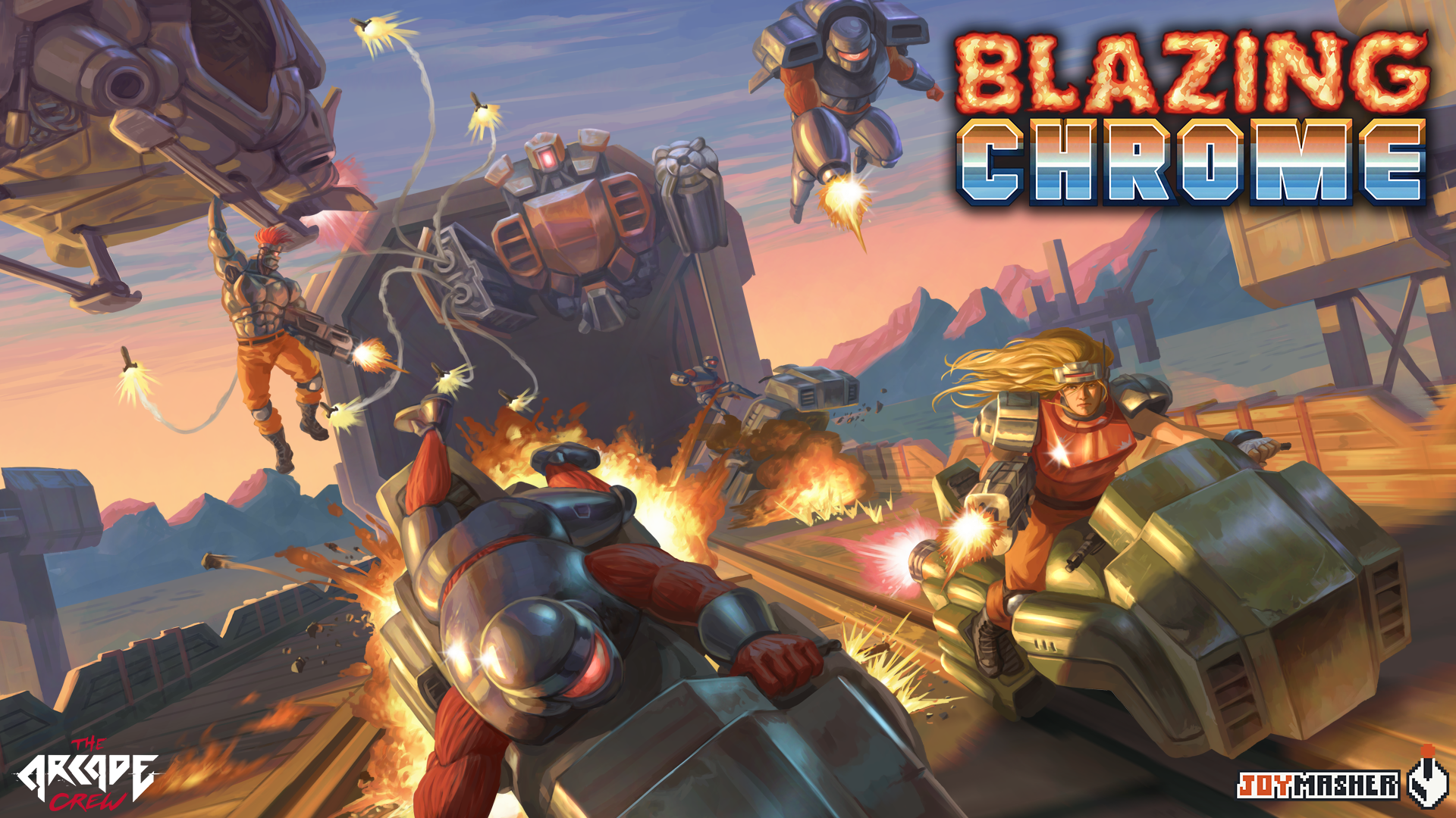 Blazing Chrome review | GodisaGeek.com Blazing Chrome review | GodisaGeek.com