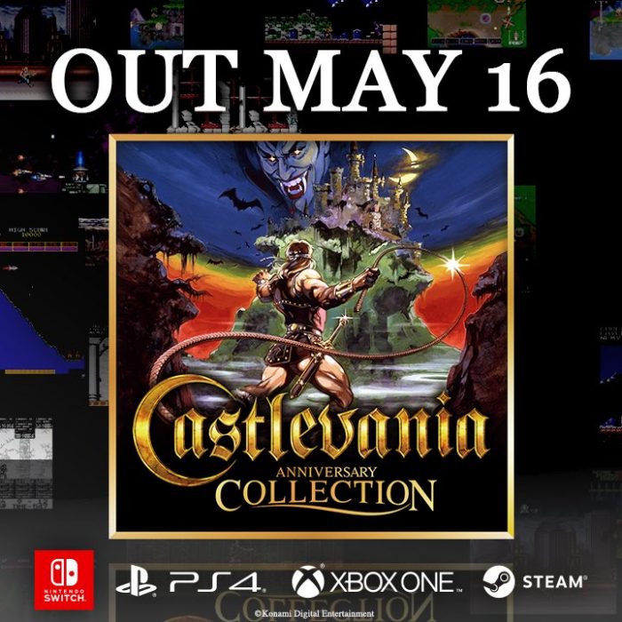 Konami Announces Full Line-Up for Castlevania Anniversary Collection ...