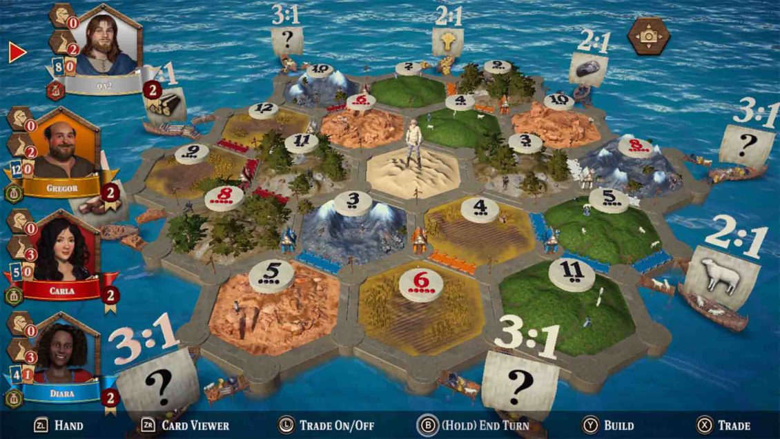 Catan - Console Edition is coming to Switch in November | GodisaGeek.com