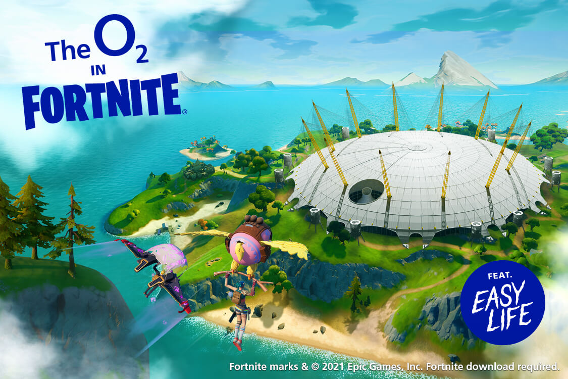 The O2 comes to Fortnite Creative in new interactive music experience ...