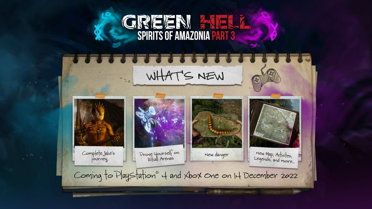 Green Hell: Spirits of Amazonia Part 3 launches this December ...
