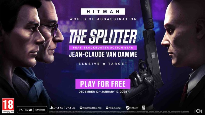IOI announced the next Hitman elusive target: Jean-Claude Van Damme ...