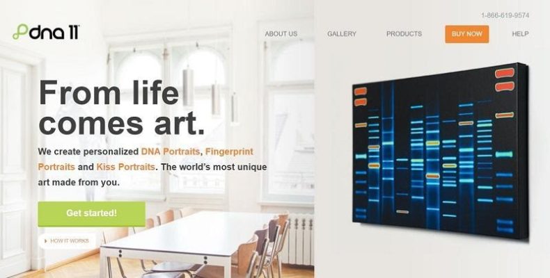 How DNA 11 Makes Art from Your DNA | GodisaGeek.com