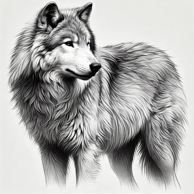 How to Draw a Realistic Wolf Step-by-Step for Beginners | GodisaGeek.com