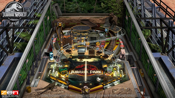Pinball FX3 Jurassic World tables set to enraptor fans | GodisaGeek.com