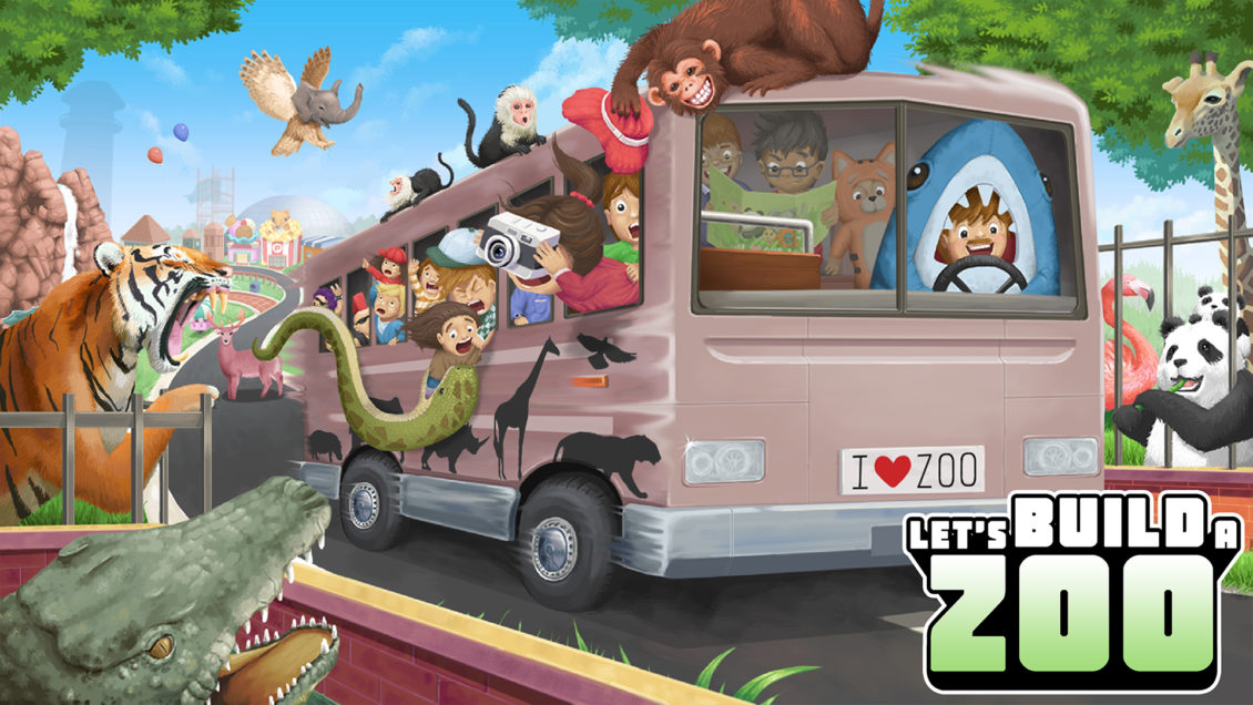 Create your own wacky animals with Let's Build a Zoo | GodisaGeek.com