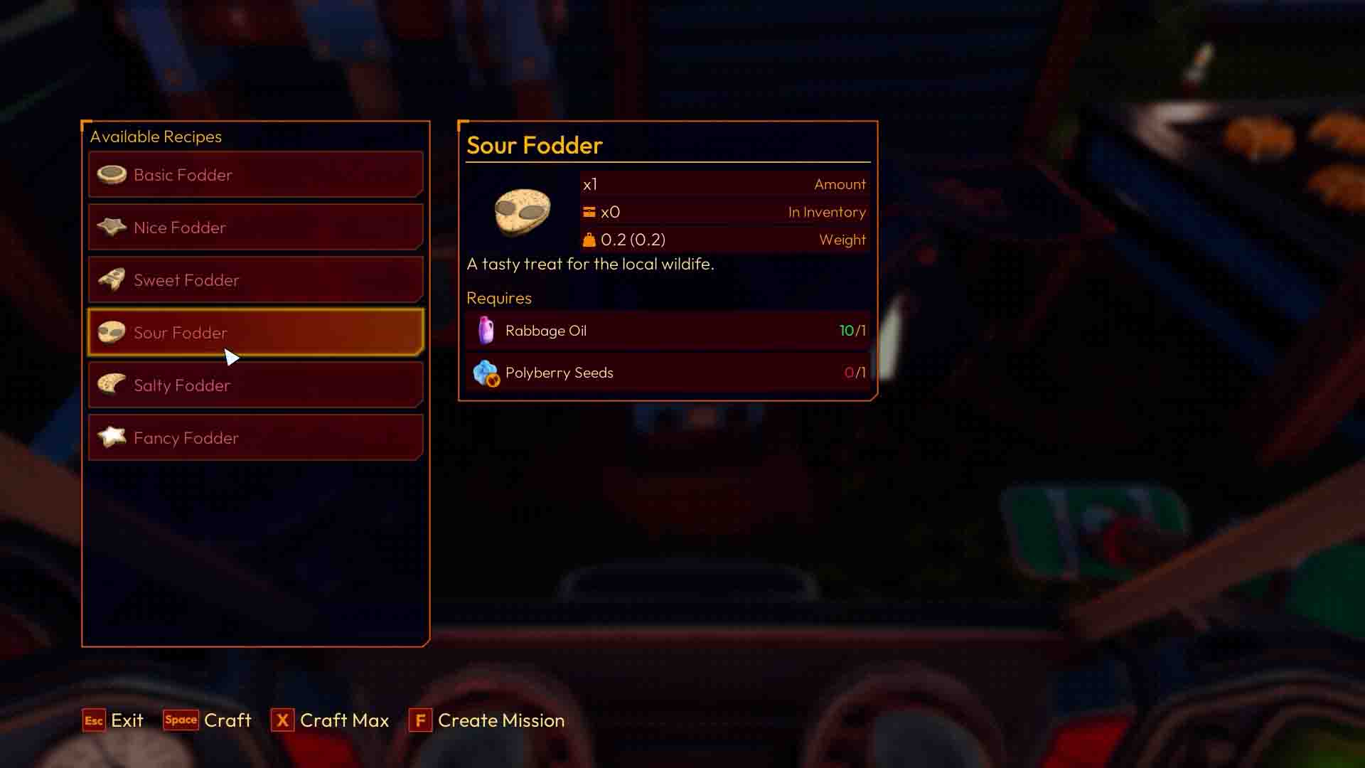 Lightyear Frontier | How to craft Sour Fodder | GodisaGeek.com