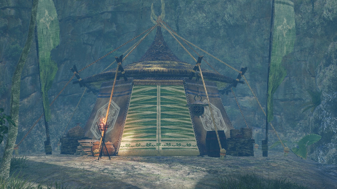 Monster Hunter Rise Sunbreak Jungle Sub-Camp | GodisaGeek.com