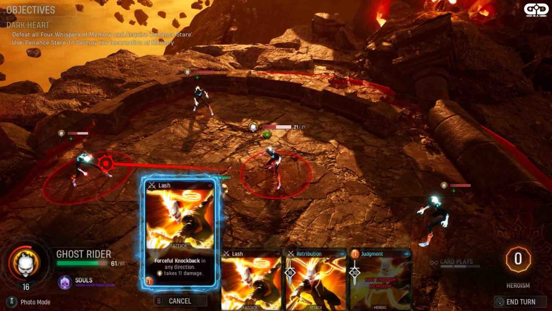 Marvel’s Midnight Suns | Ghost Rider Challenge Guide | GodisaGeek.com