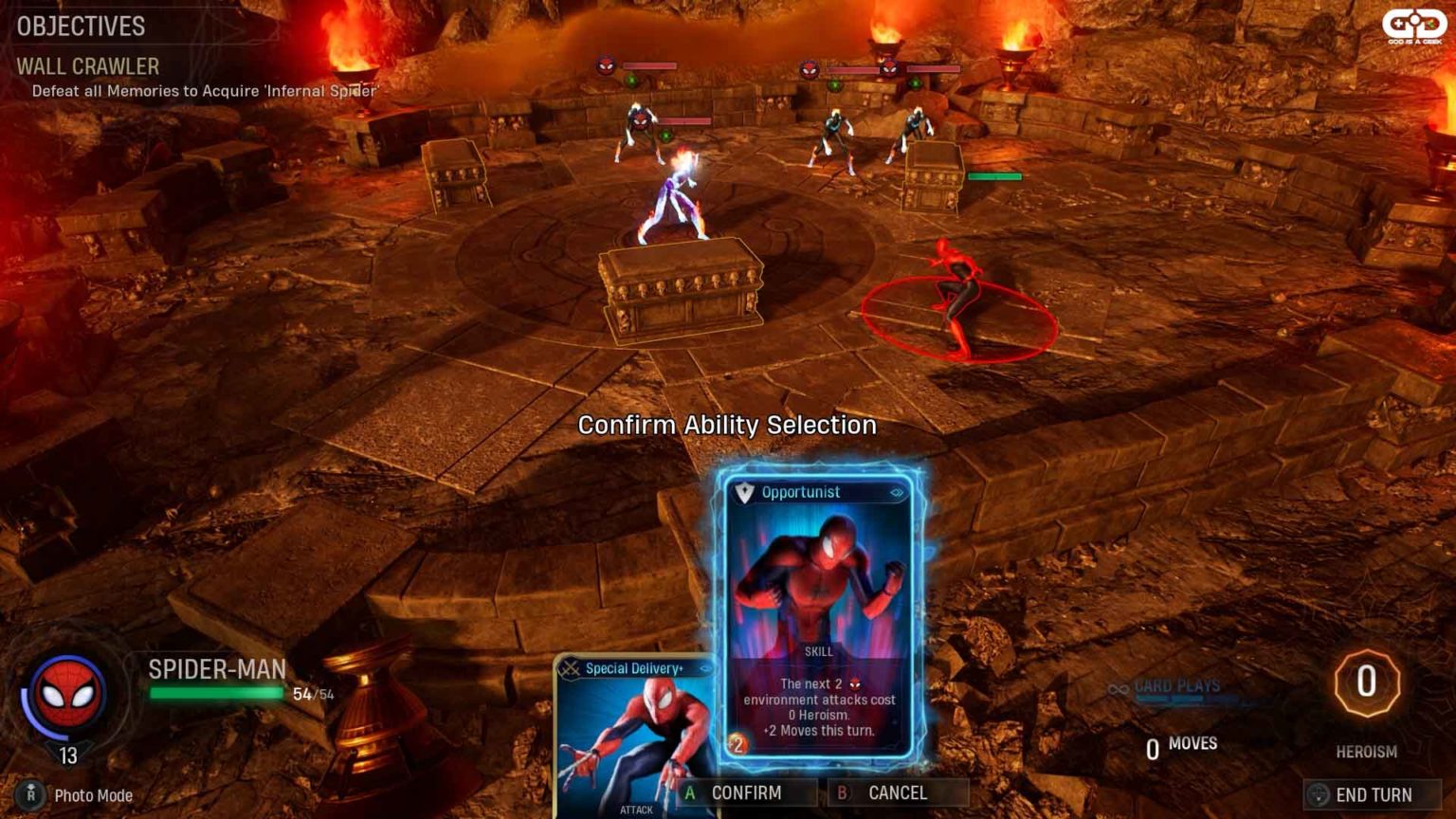 Marvel's Midnight Suns | Spider-Man Challenge Guide | GodisaGeek.com