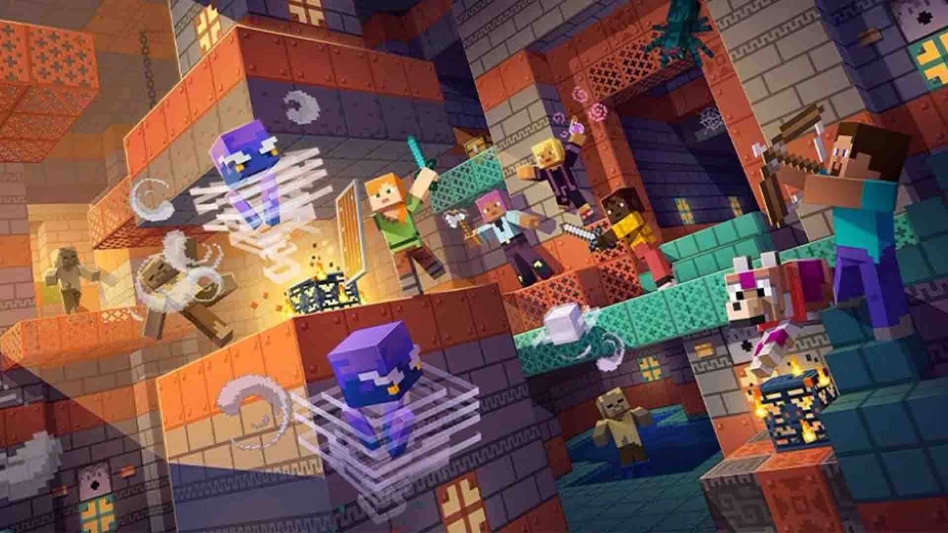 Minecraft Tricky Trials released on all platforms, native PS5 version coming later this year ...