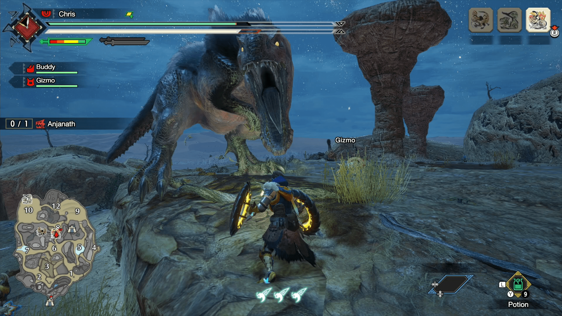 Monster Hunter Rise | How to beat Anjanath | GodisaGeek.com