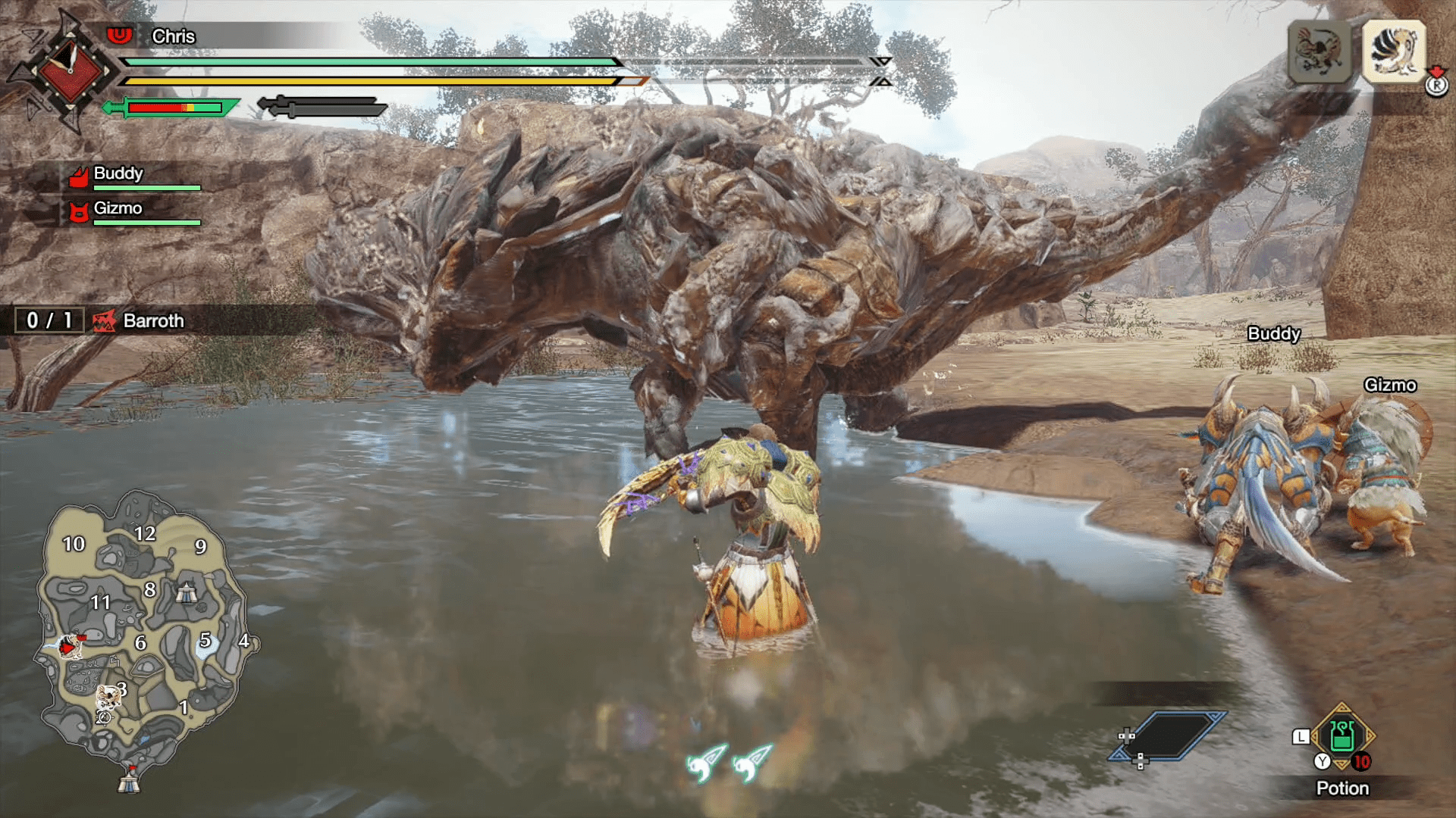 Monster Hunter Rise | How to beat Barroth | GodisaGeek.com