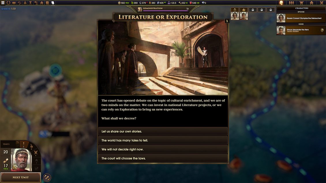 Old World is a new strategy title that really makes you think ...