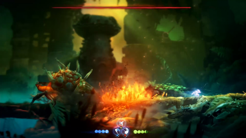 Ori and the Will of the Wisps | Complete Boss Guide: The Horn Beetle ...