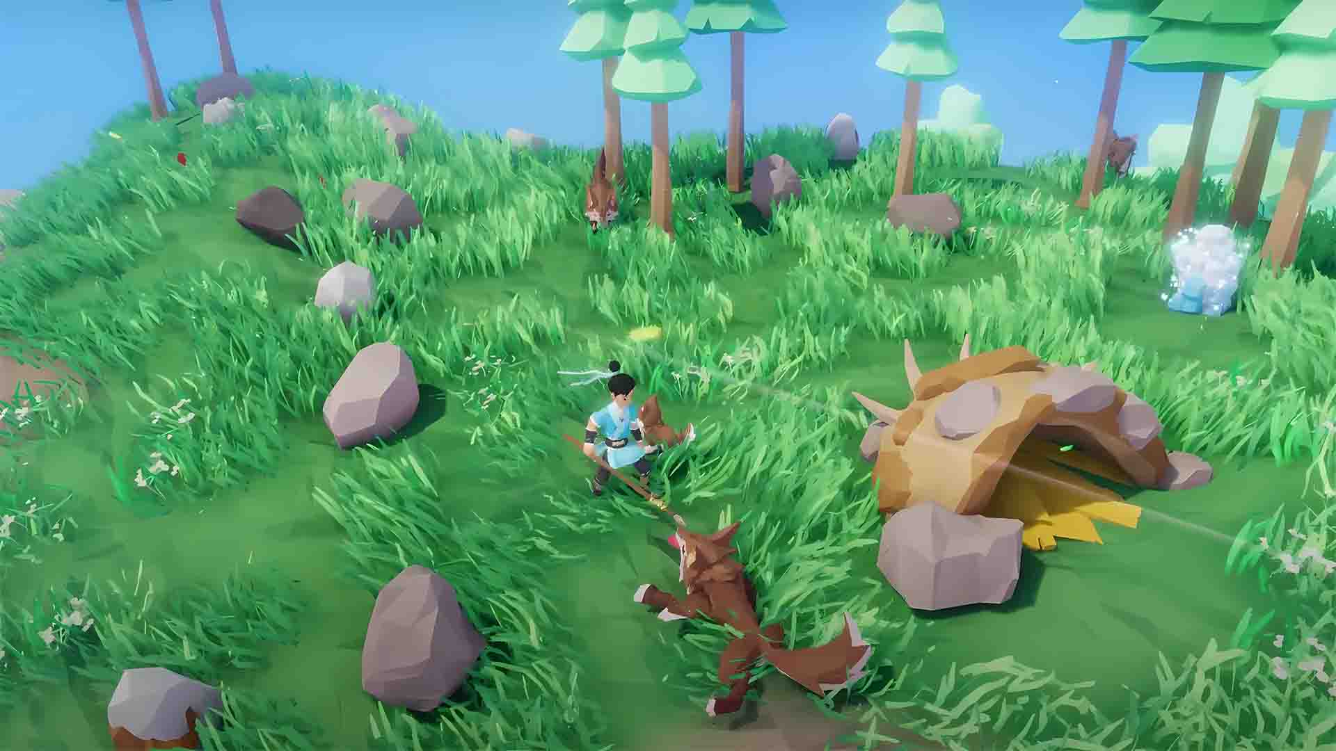 Pathless Woods release date announced, coming in April to early access ...