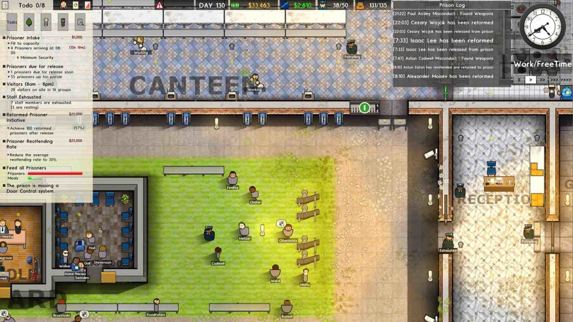Prison Architect: Free for Life update out now for free | GodisaGeek.com