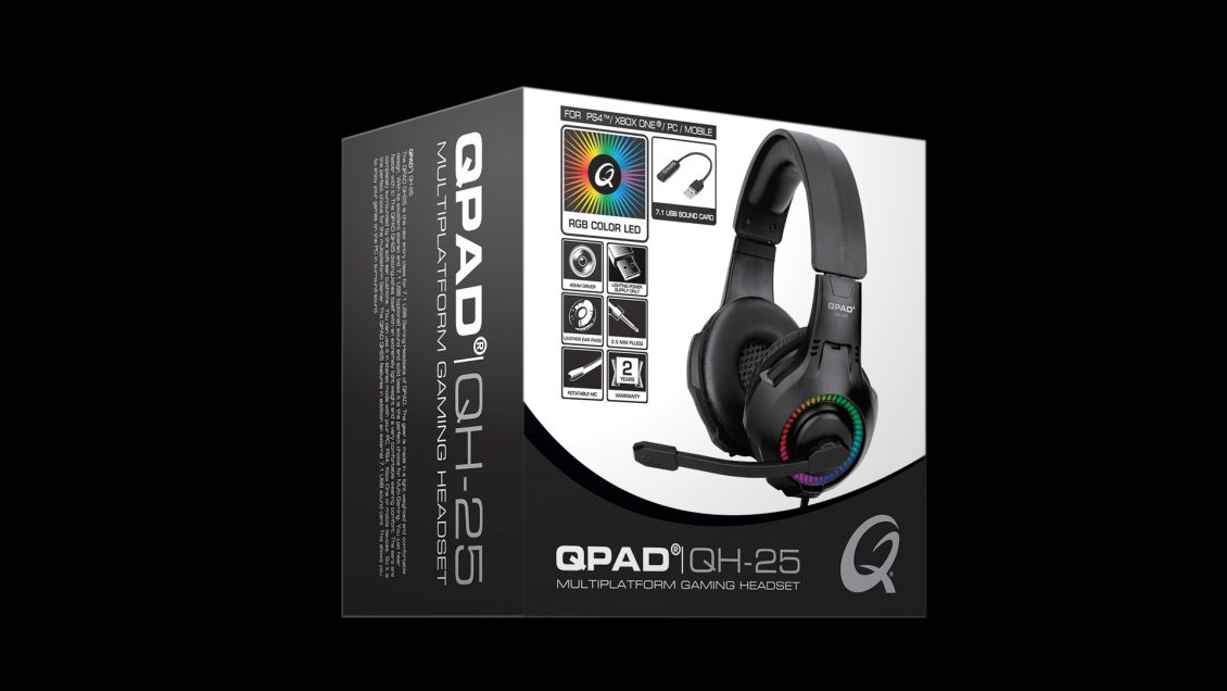 QPAD QH-25 7.1 Surround Sound Gaming Headset review | GodisaGeek.com