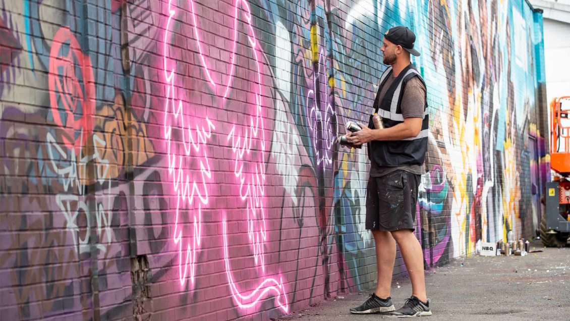 Saints Row mural unveiled in "most ambitious" city in the UK ...