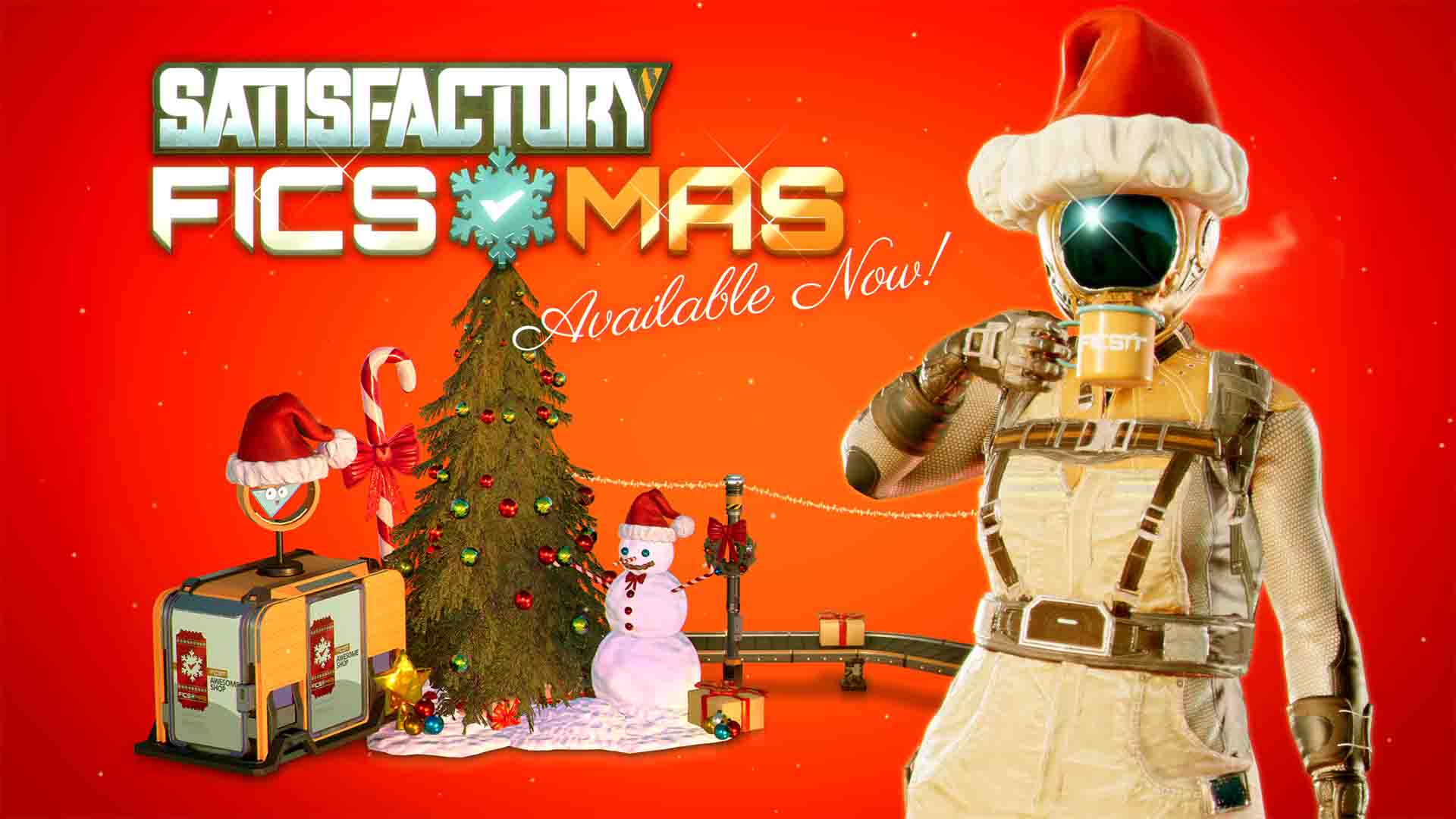 Satisfactory "FICSMAS" update is back for another year | GodisaGeek.com
