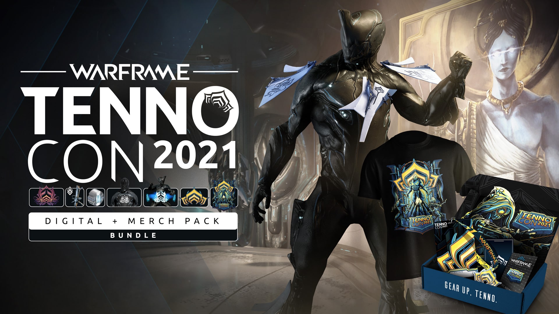 Tennocon 2021 date and merch packs revealed | GodisaGeek.com