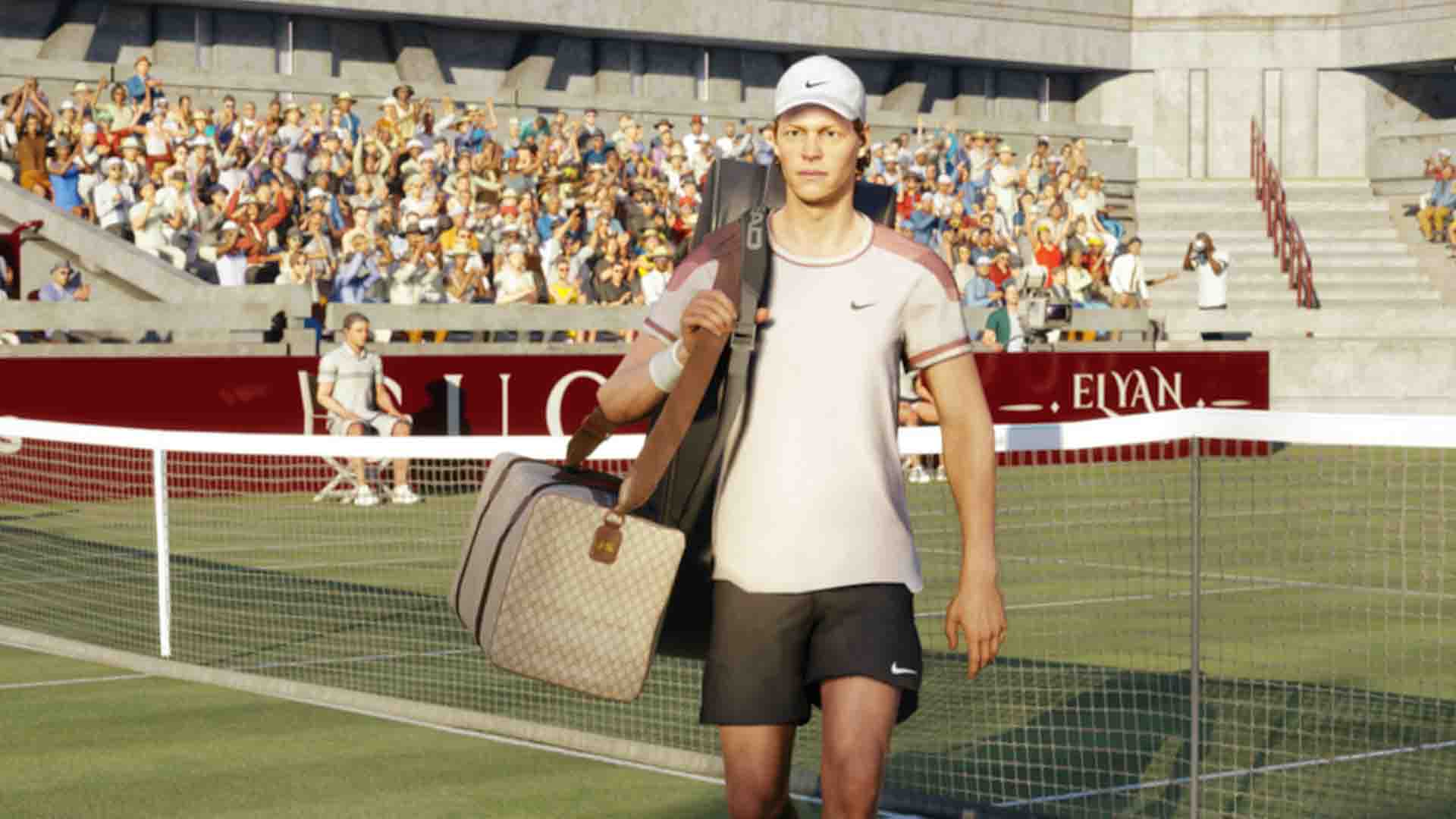 TopSpin 2K25 adding Jannik Sinner and Gucci-themed court | GodisaGeek.com