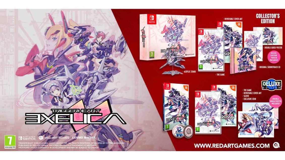 Triggerheart Exelica is getting physical editions on Nintendo Switch ...