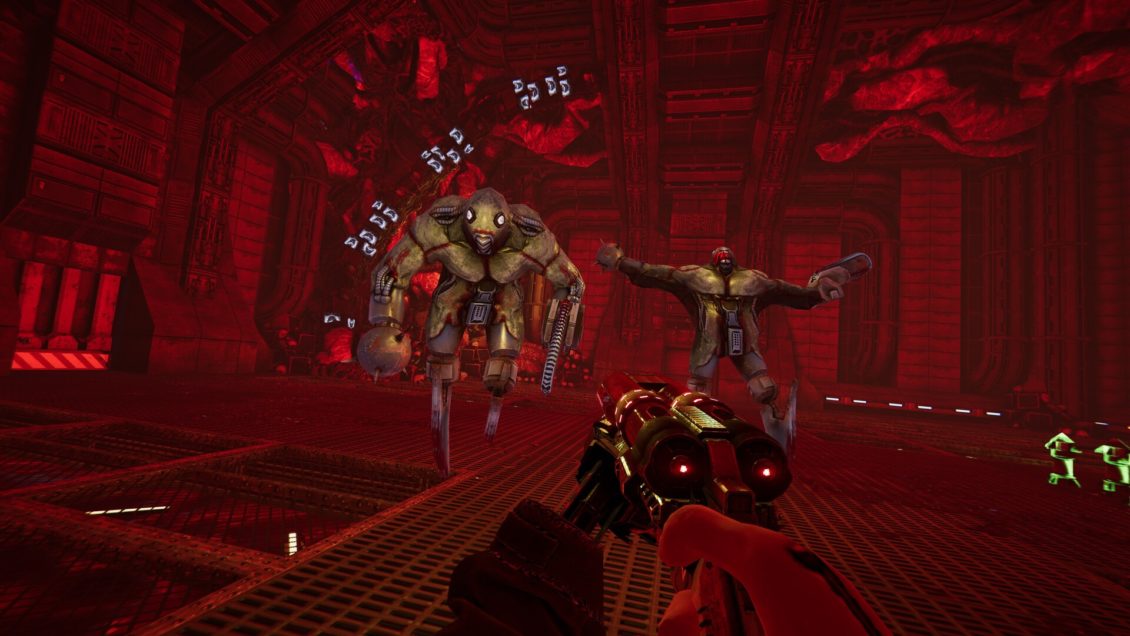 Turbo Overkill gives you a chainsaw leg - any further questions ...