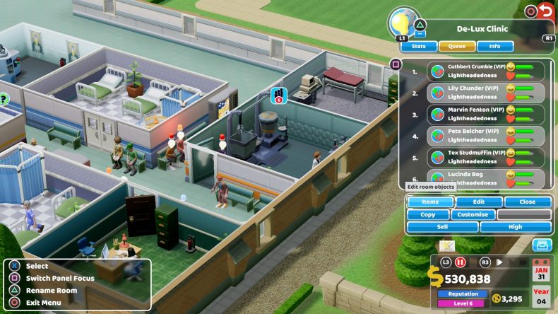 Two Point Hospital | 8 Tips to get you started | GodisaGeek.com