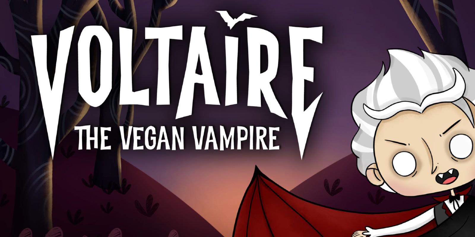 Voltaire the Vegan Vampire has all the makings of a fantastic genre ...