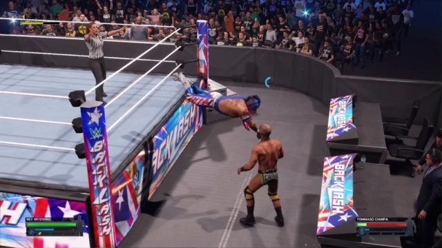 WWE 2K24 | How to springboard attack | GodisaGeek.com