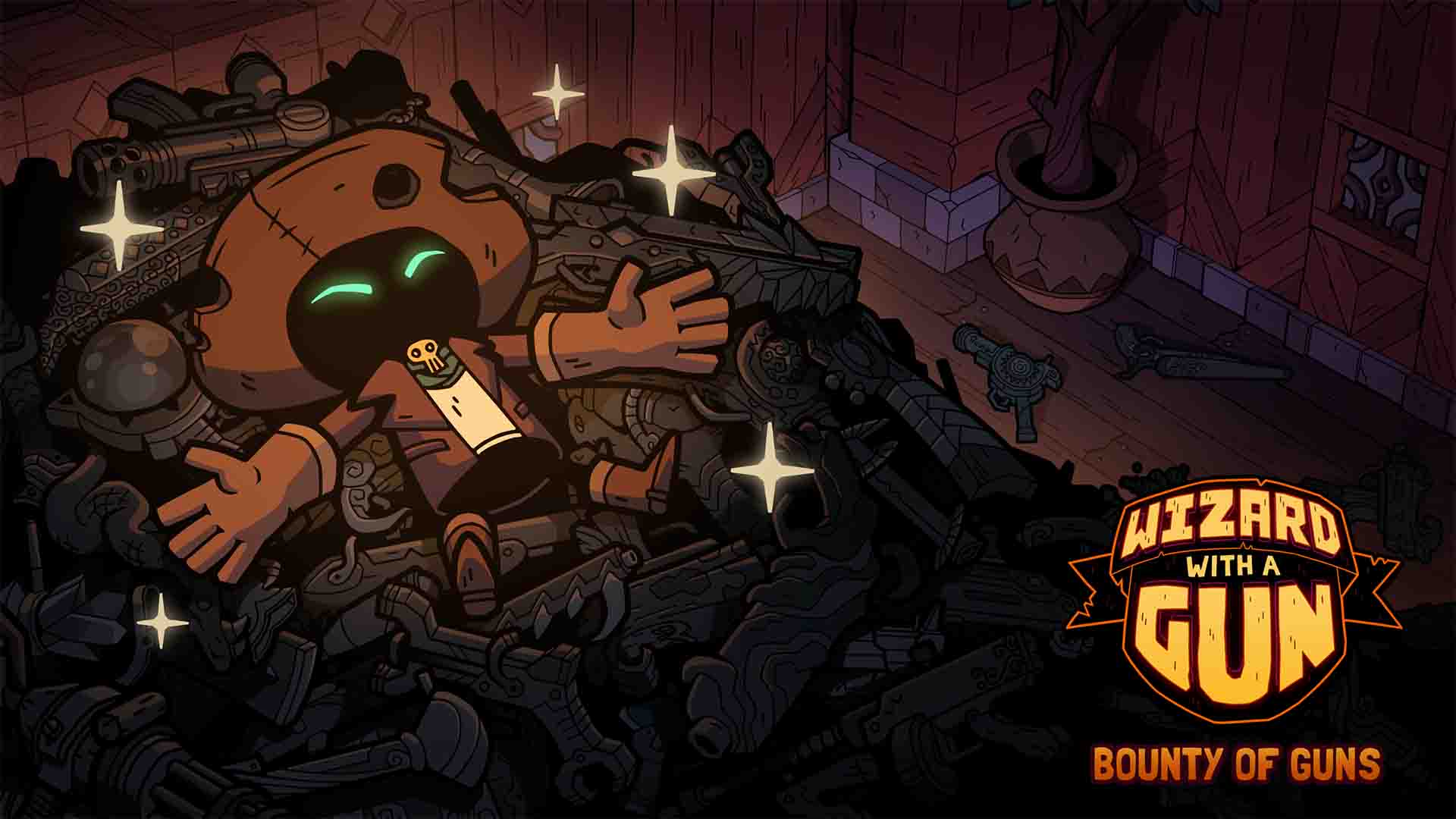 Wizard with a Gun "Bounty of Guns" update out today, adds lots of guns ...