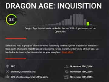 OpenCritic Gets new Features | GodisaGeek.com