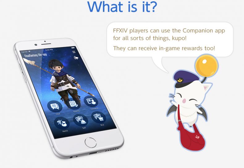 Final Fantasy XIV companion app releases in late July for iOS and ...